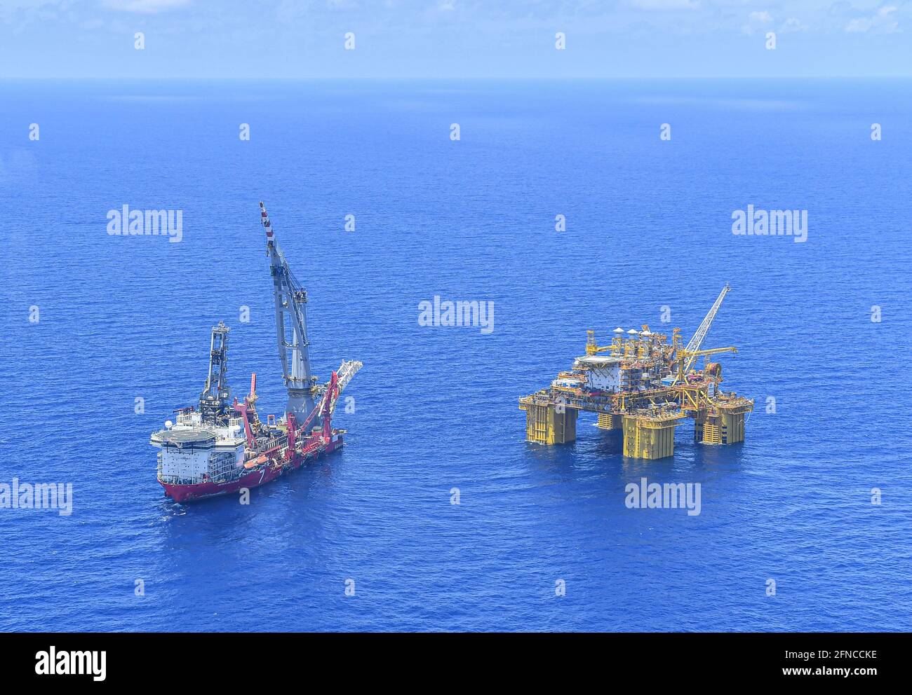 (210516) -- HAIKOU, May 16, 2021 (Xinhua) -- Photo taken on May 12 ...