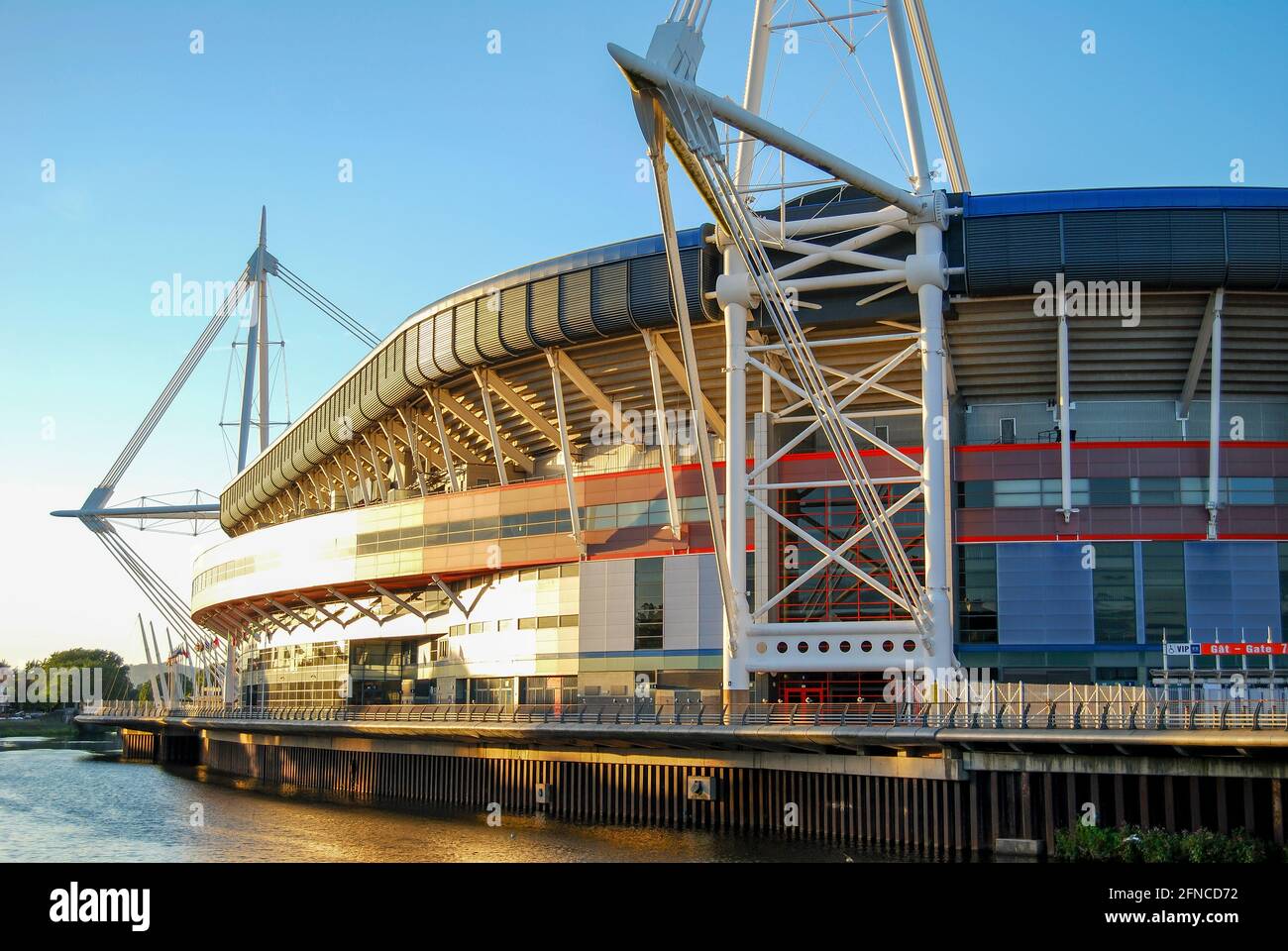 Cardiff stadium wales exterior hi-res stock photography and images - Alamy