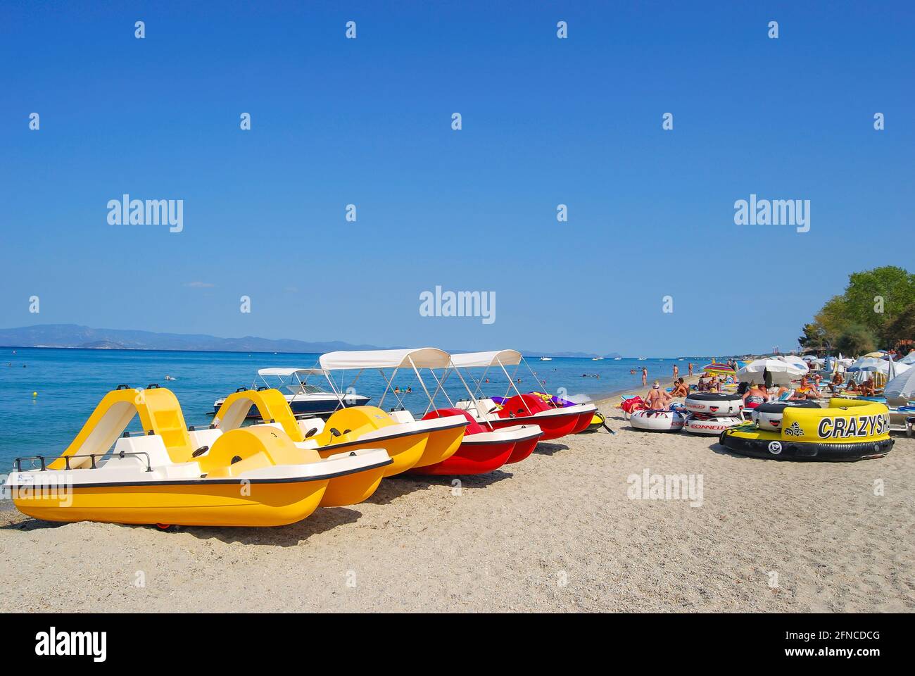Hanioti halkidiki beach hi-res stock photography and images - Alamy