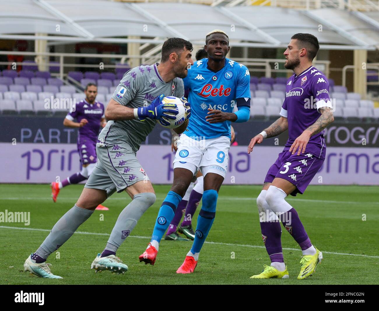 Firenze, Toscana, Italy. 16th May, 2021. During the Italian Serie A ...