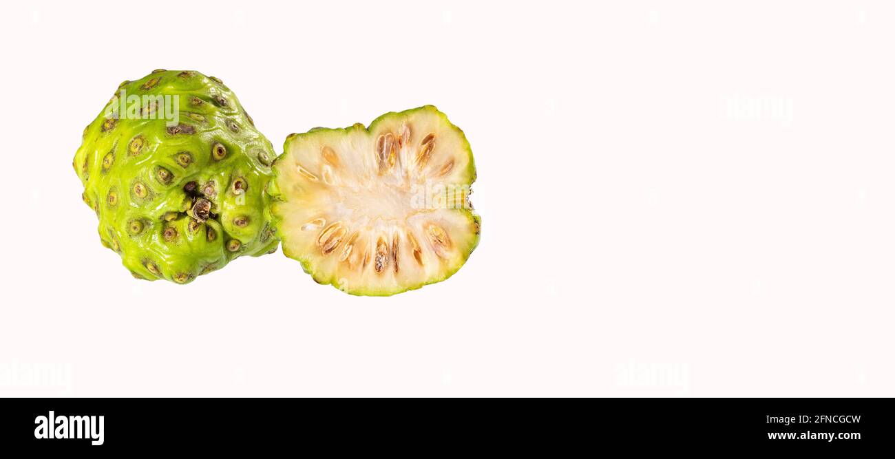 Raw noni fruit Cut Out Stock Images & Pictures - Alamy