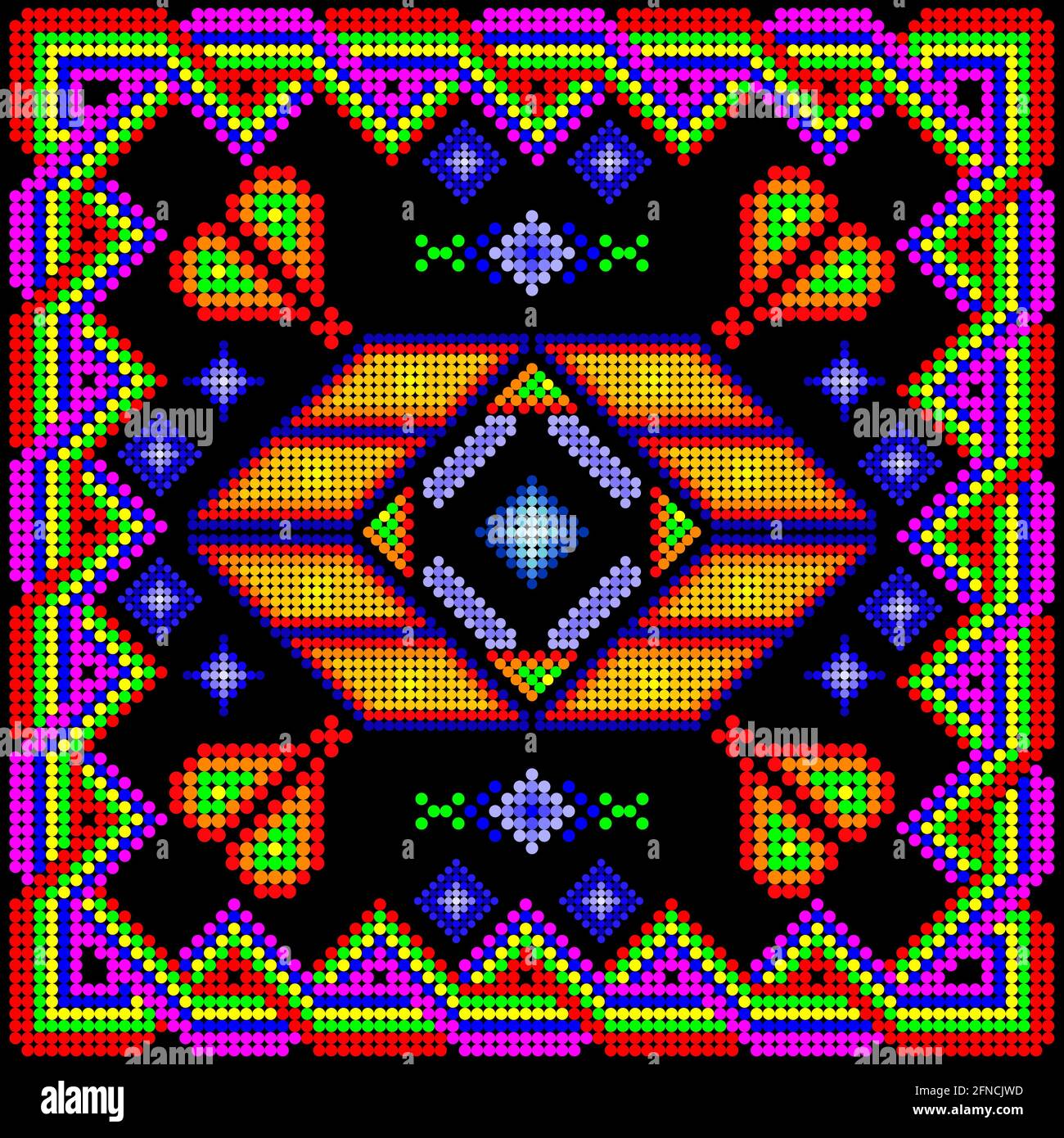 Huichol art hi-res stock photography and images - Alamy