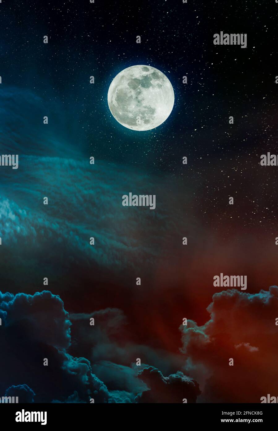 Beautiful vivid skyscape with many stars. Landscape of night sky with ...