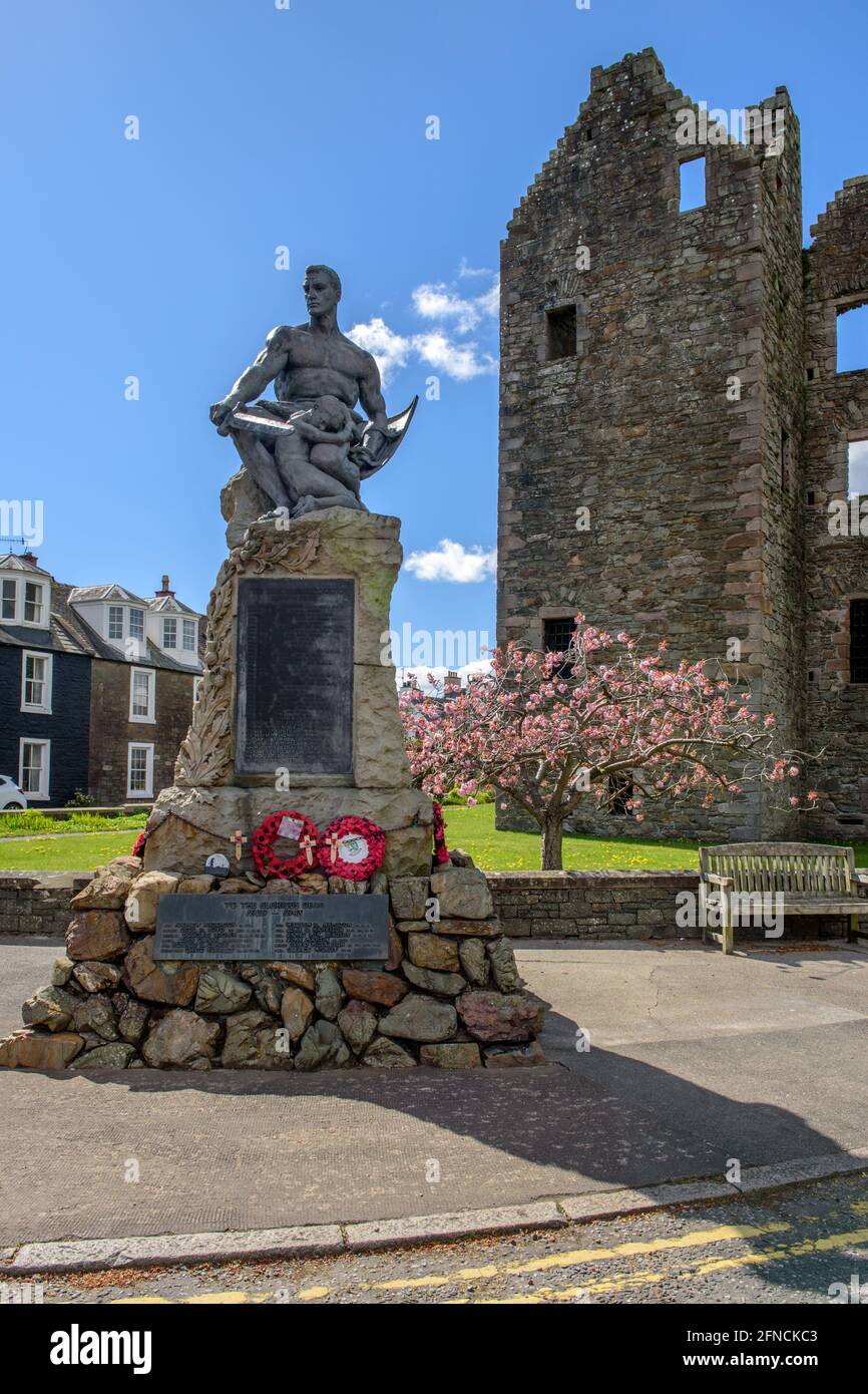 Maclellans Castle Kirkcudbright Scotland Stock Photo - Alamy