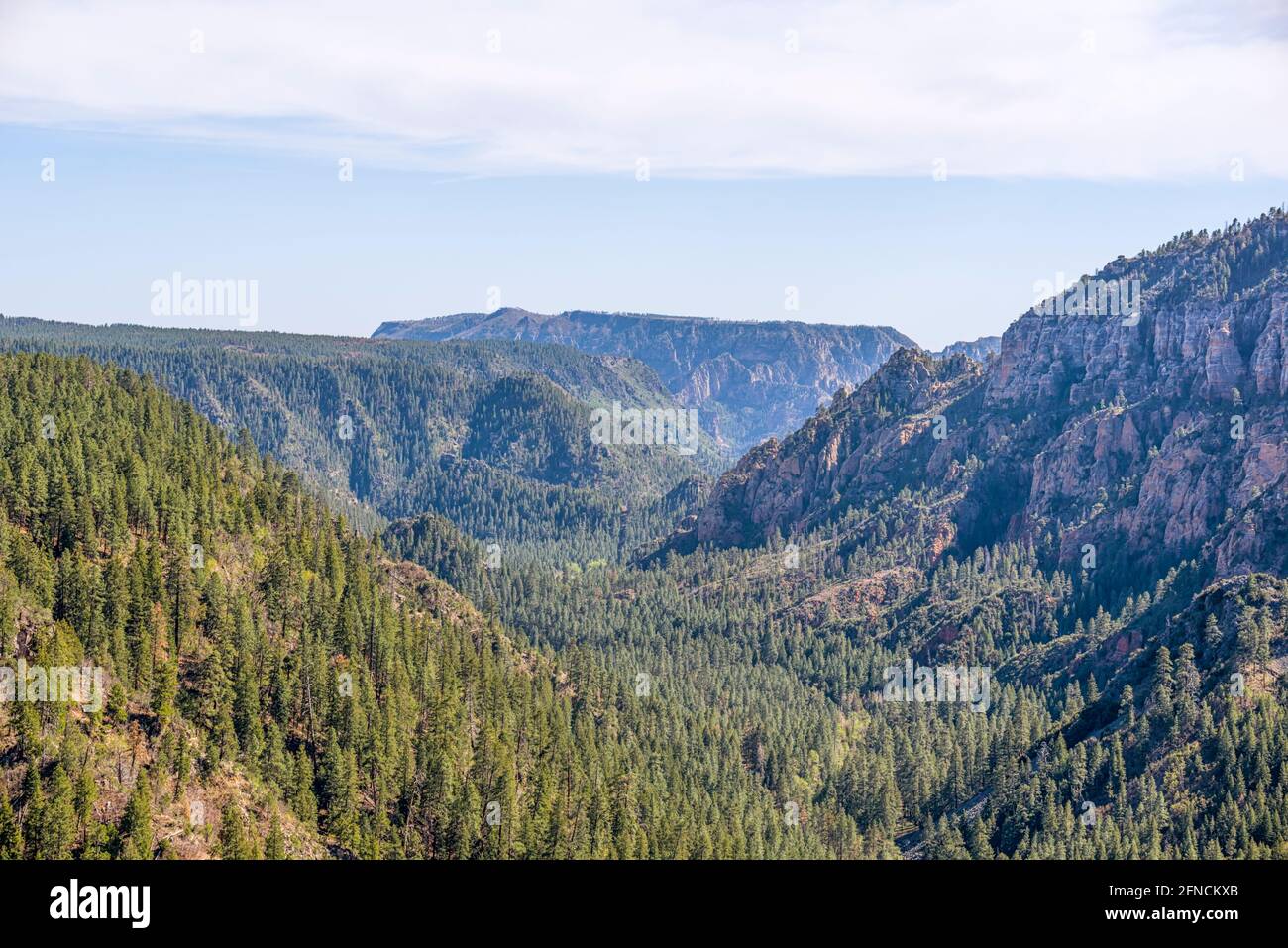 Oak Creek Vista Overlook. Flagstaff, Arizona, USA Stock Photo - Alamy