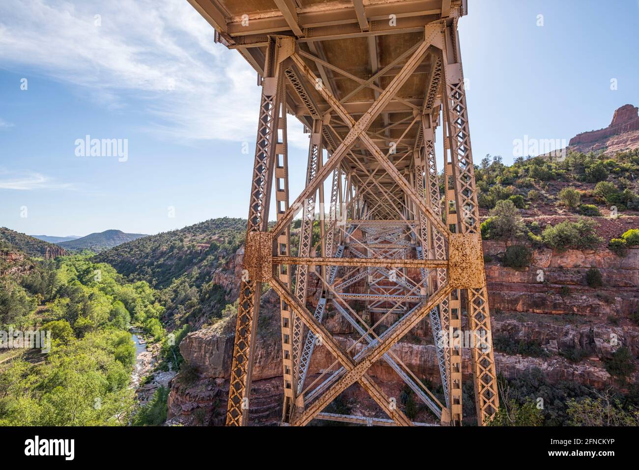 Midgley Bridge. Sedona, Arizona, USA Stock Photo - Alamy