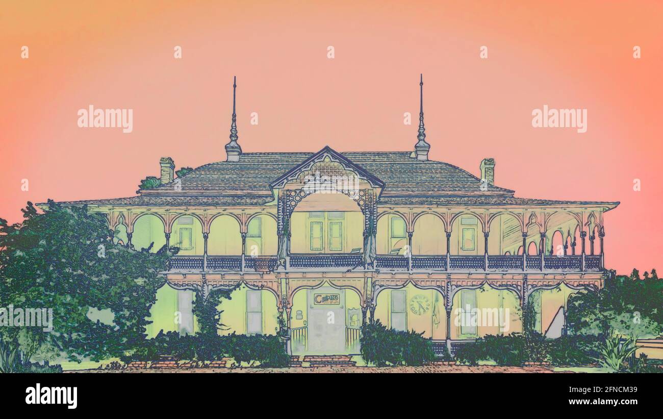 Historic victorian townhouse facade hi-res stock photography and images ...