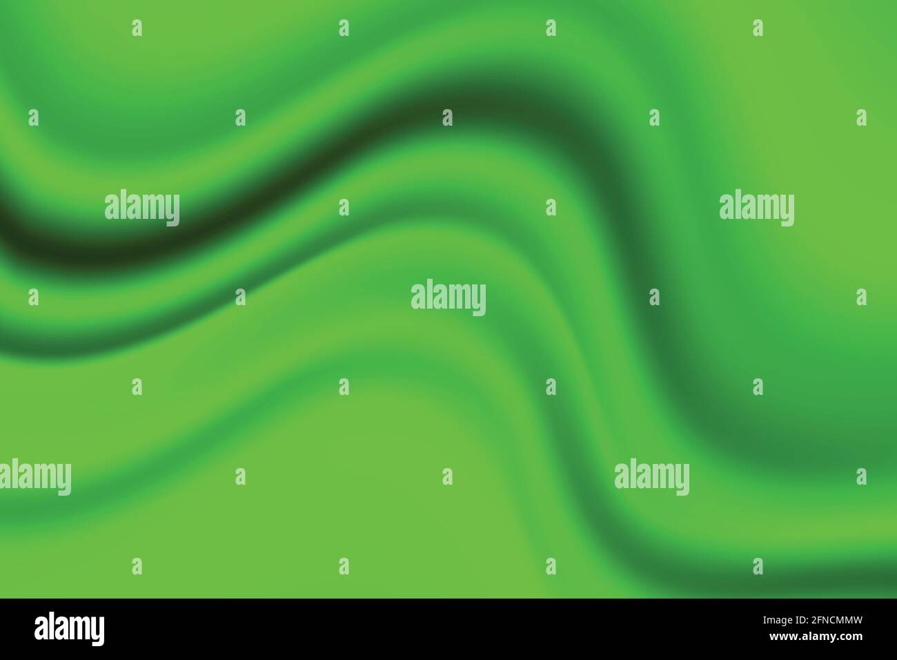 Silk green background. Abstract vector pattern with copy space. Liquid wave texture, smooth ...