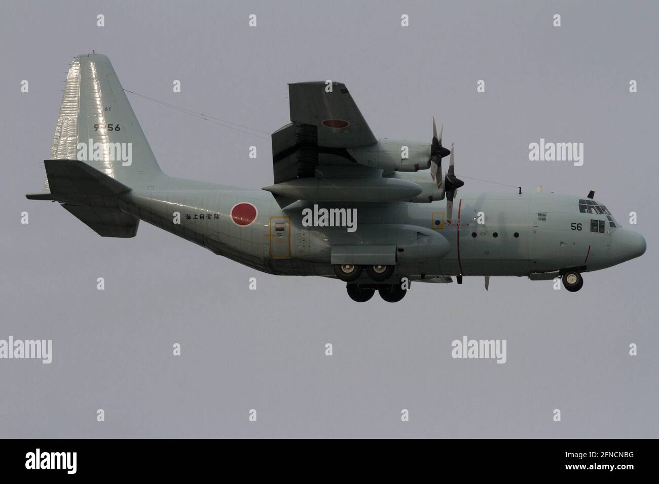 Yamato, Japan. 18th June, 2019. A Lockheed C130 Hercules aircraft with ...