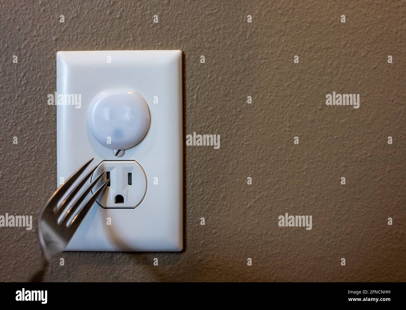 Concept of risk and hazards associated with uncovered electrical ...