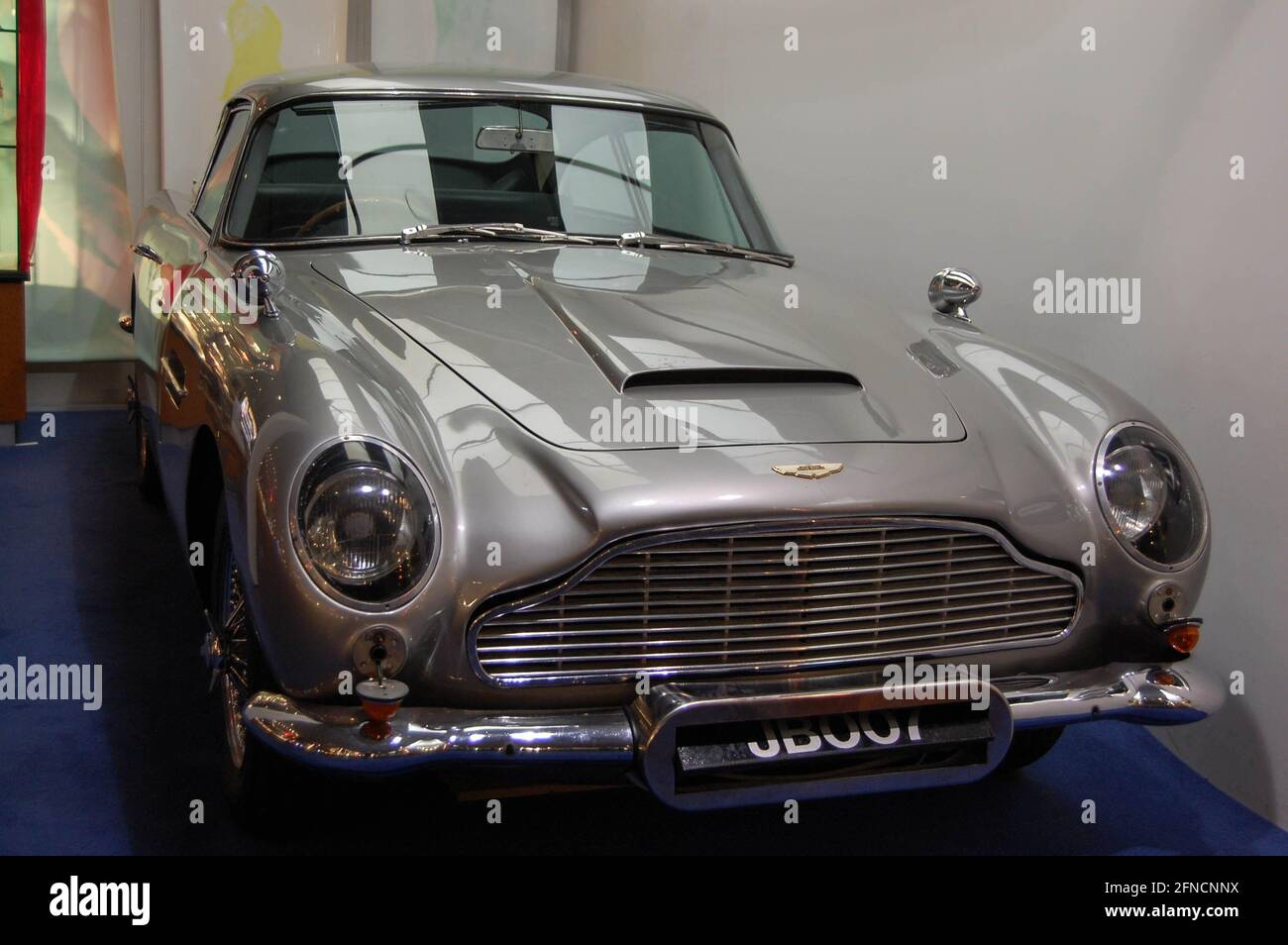James Bond car Aston Martin DB5 Jersey Channel islands Museum shinny ...