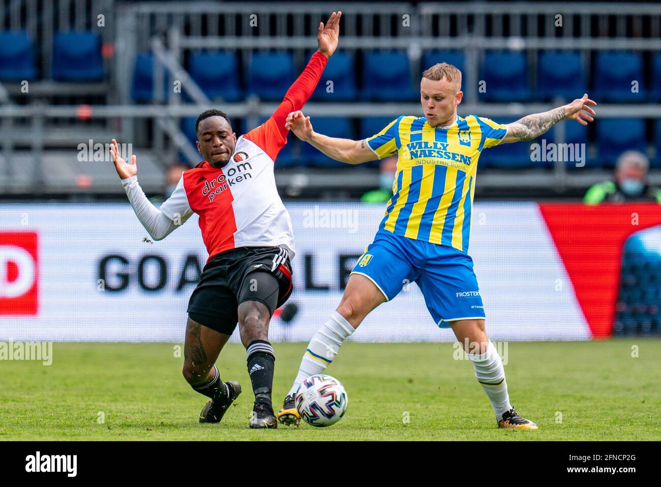 ROTTERDAM - 16-05-2021, Stadium Feijenoord, Dutch Eredivisie football ...
