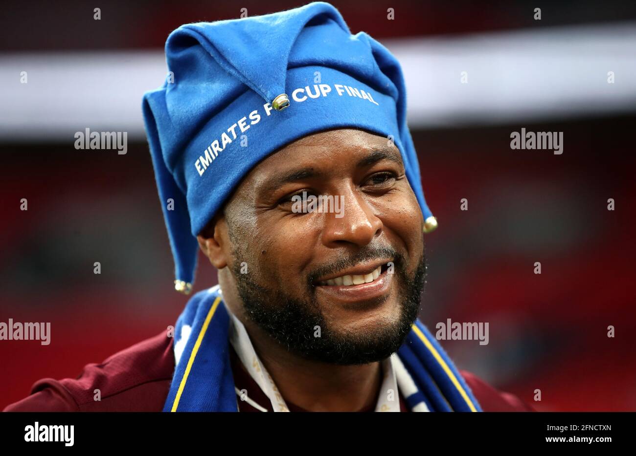 Leicester City's Wes Morgan after the Emirates FA Cup Final at Wembley ...