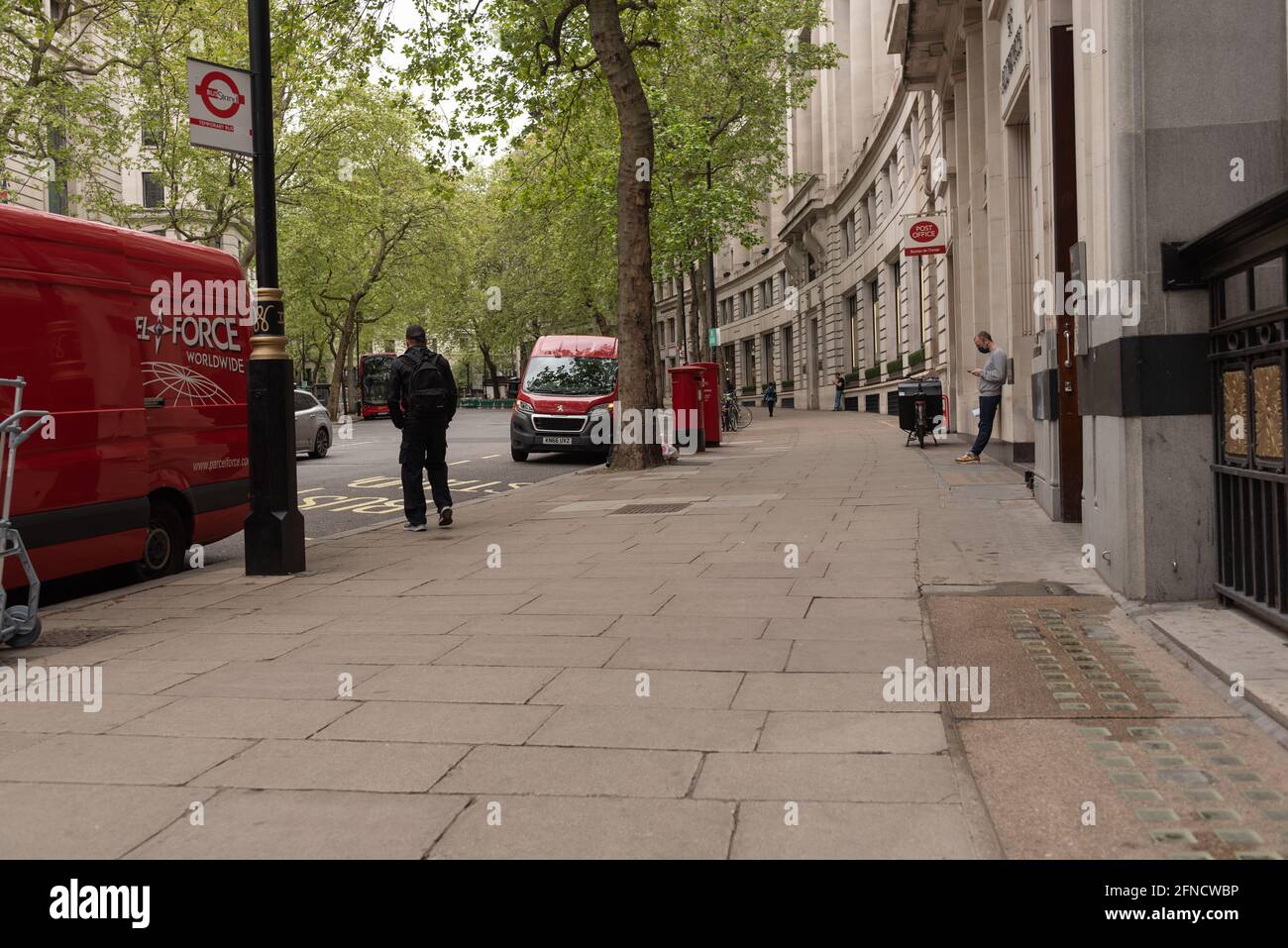 pathway along Aldwych London Stock Photo - Alamy