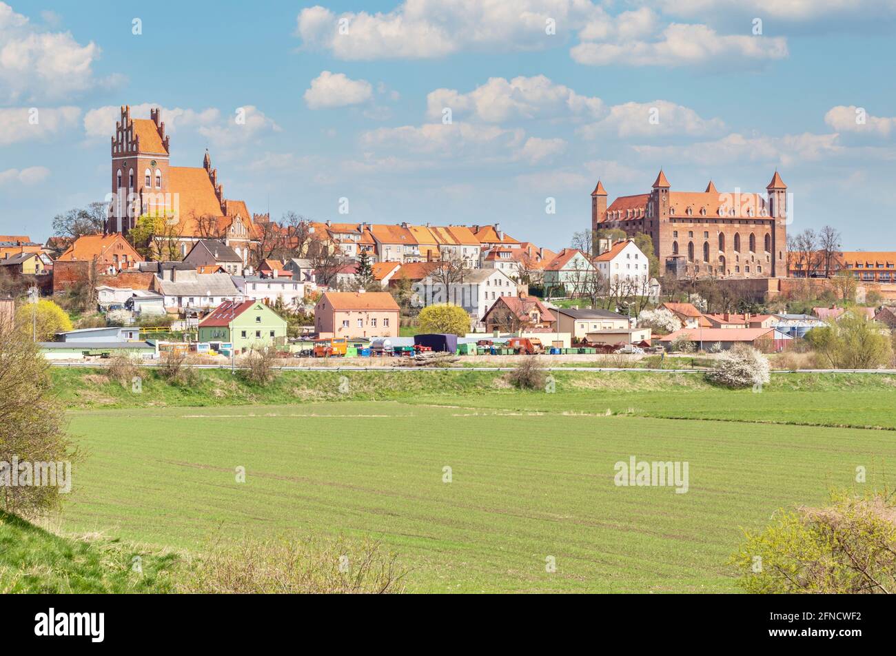 Gniew, Poland - located on the left back of Vistula River, Gniew is ...