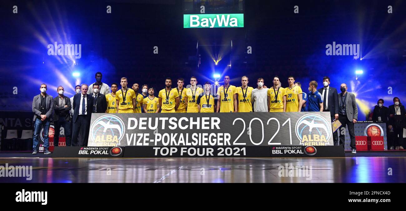 Munich, Germany. 16th May, 2021. Basketball: BBL Cup, FC Bayern Munich ...