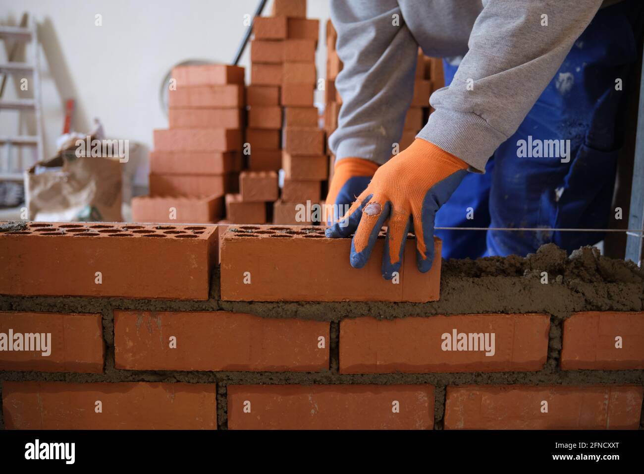 Bad bricklaying repair hi-res stock photography and images - Alamy
