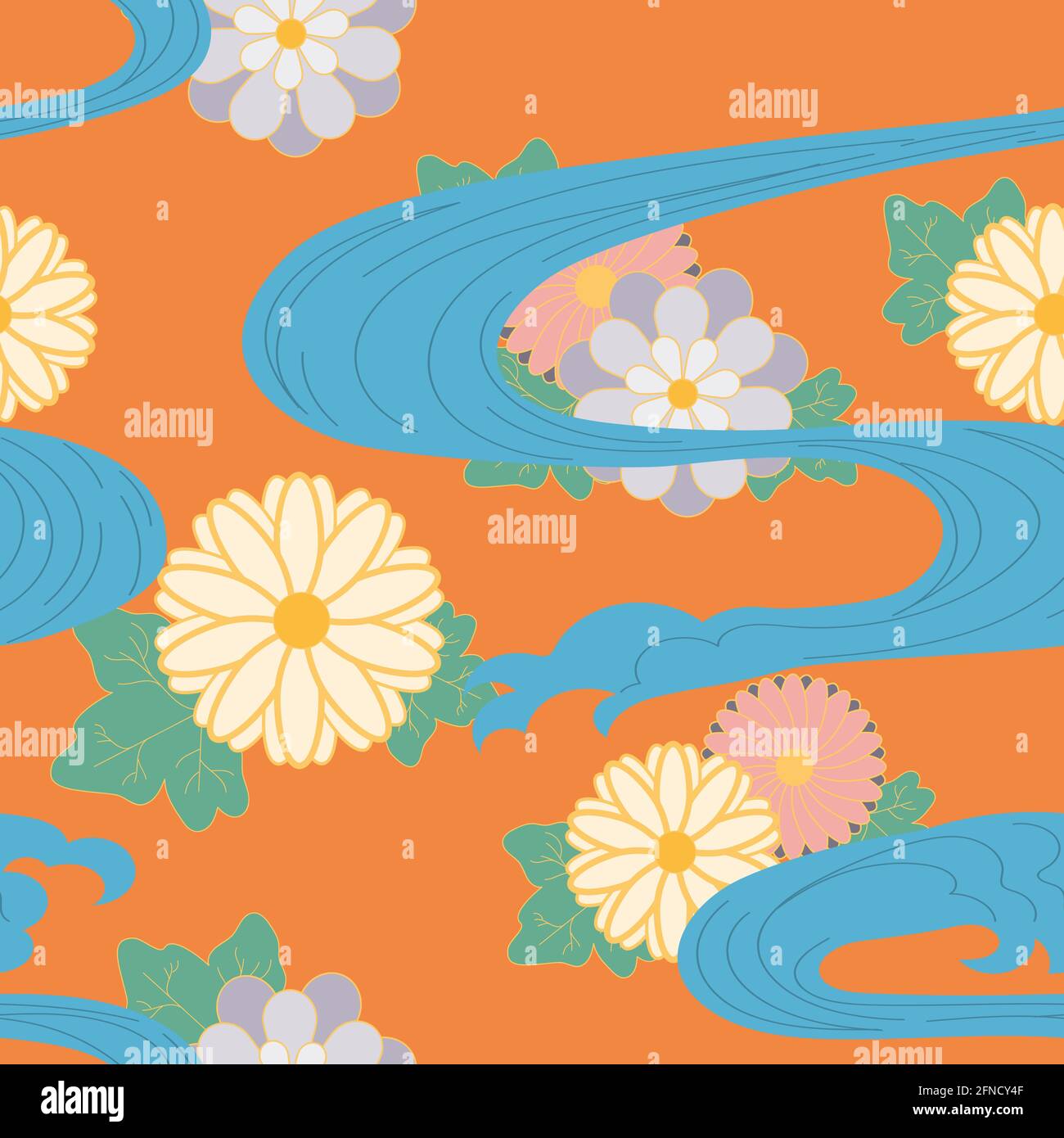 Traditional Japanese Floral Patterns