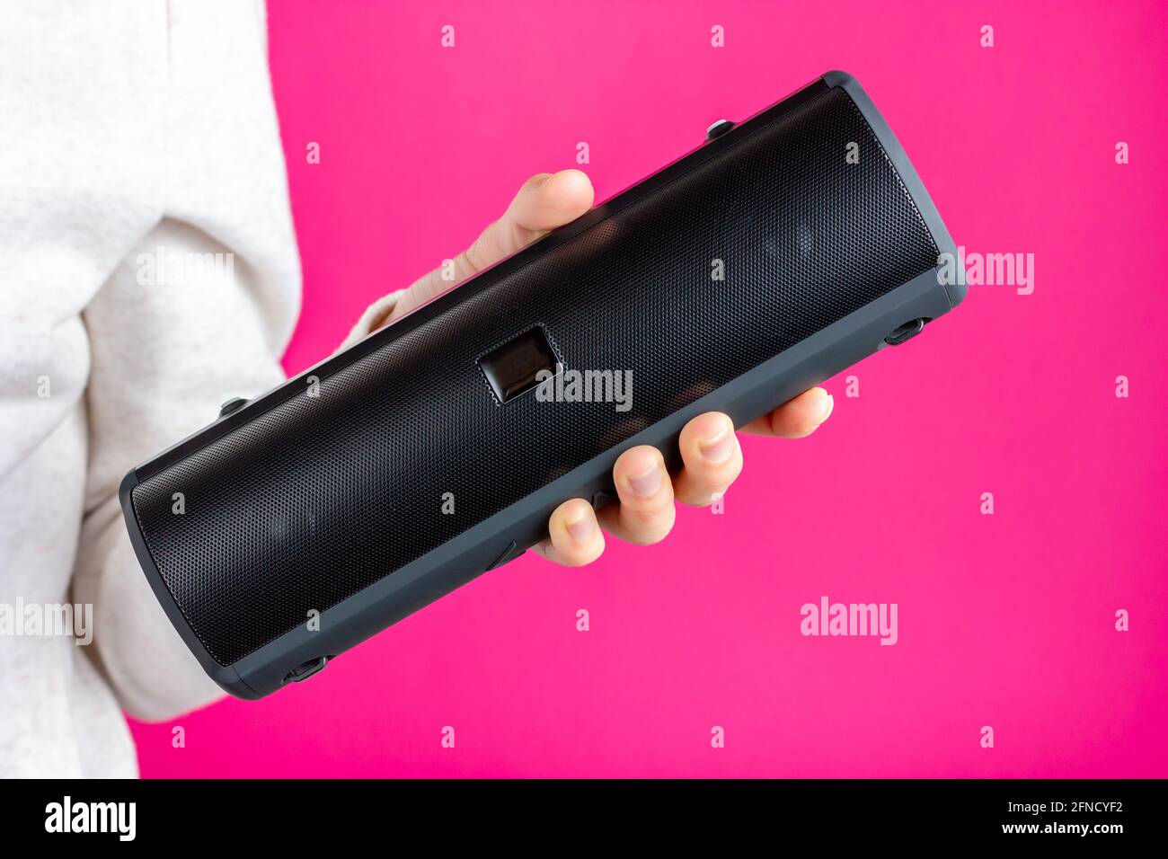 Female speaker holds hi-res stock photography and images - Alamy