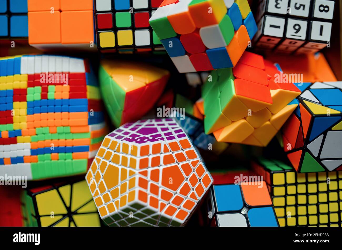 3d combination puzzle hi-res stock photography and images - Alamy