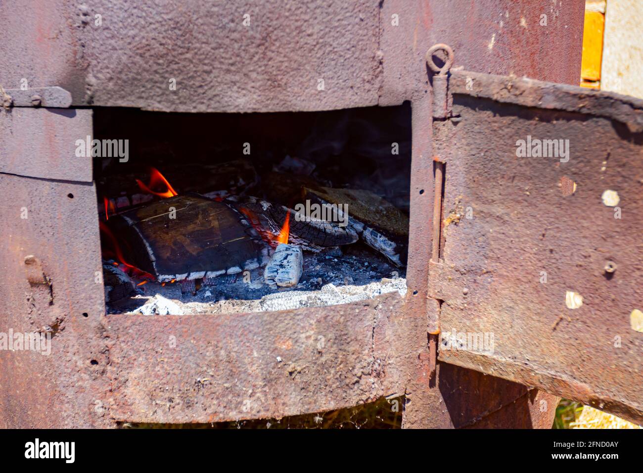 Old firebox hi-res stock photography and images - Alamy