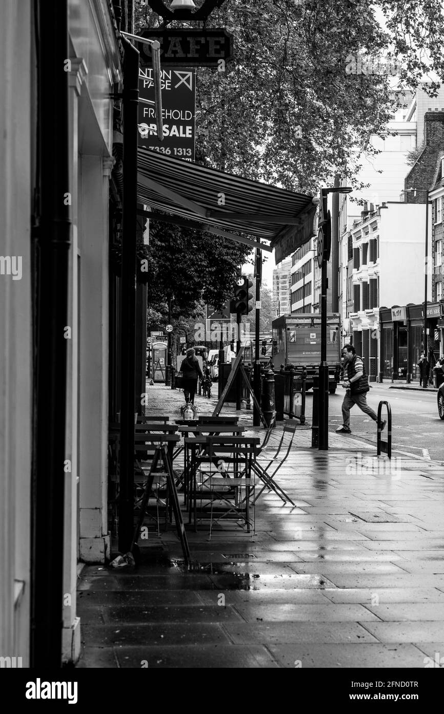 London fast break Black and White Stock Photos & Images - Alamy