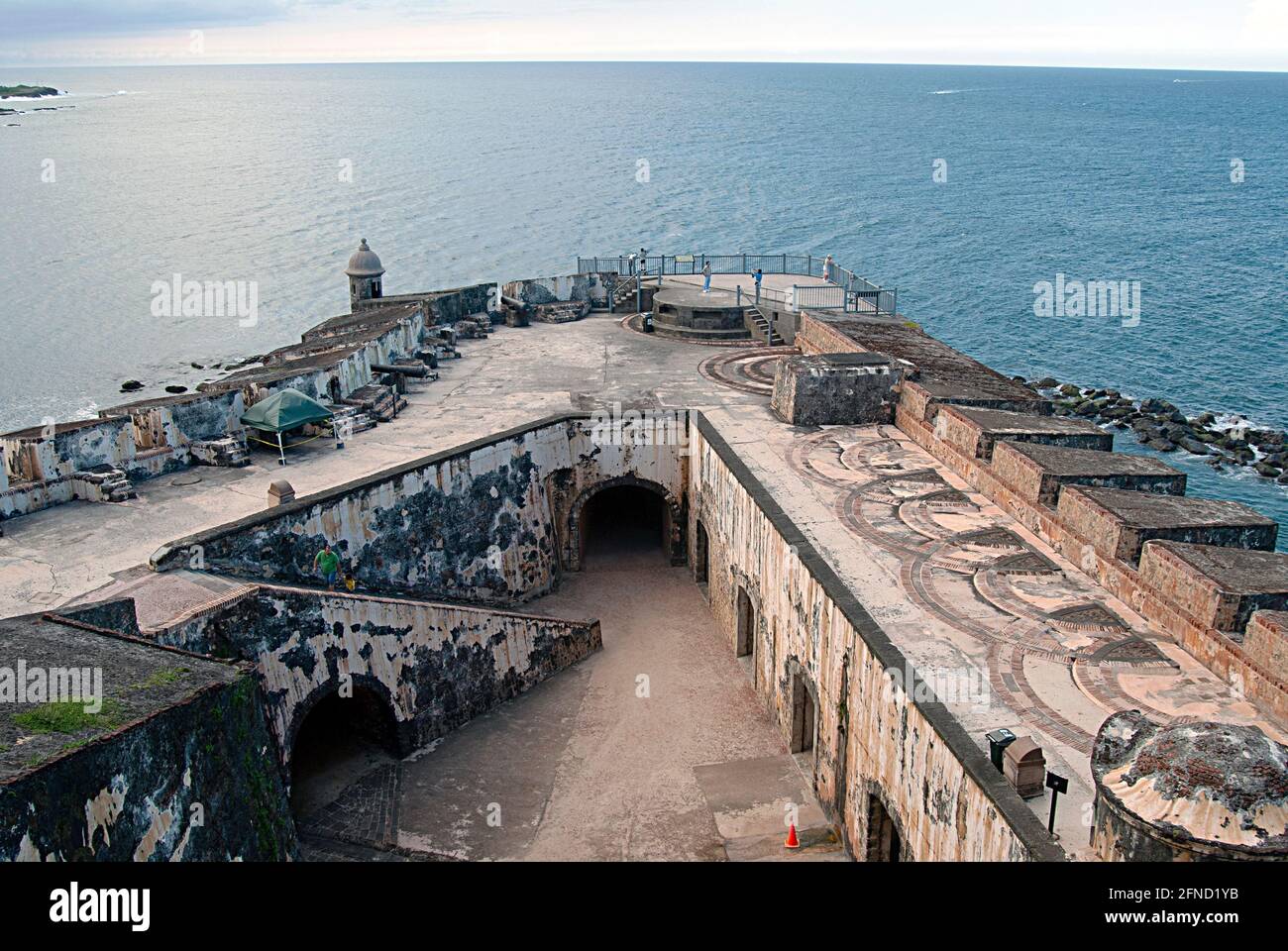 View From El Morro Stock Photo - Alamy