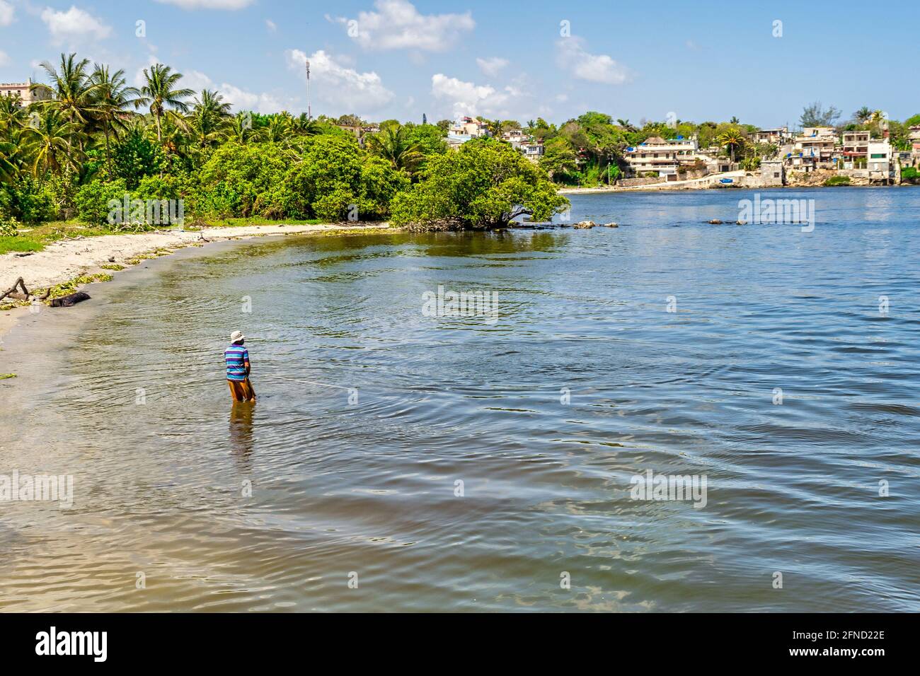 Cojimar town in Havana, Cuba Stock Photo - Alamy