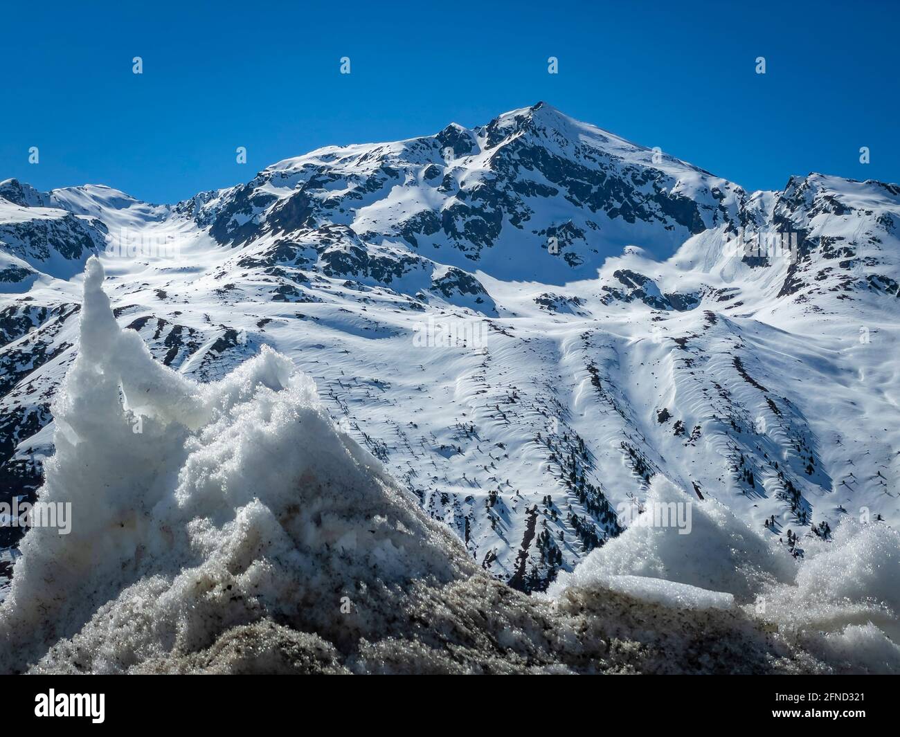 Winter wonderland in Oetztal, Austria Stock Photo - Alamy