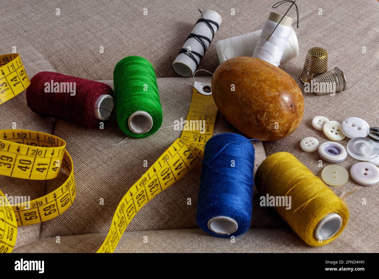 A sewing set Stock Photo - Alamy