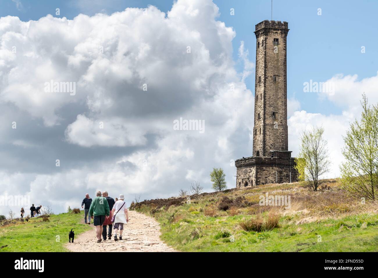 Ramsbottom peel tower hi-res stock photography and images - Alamy