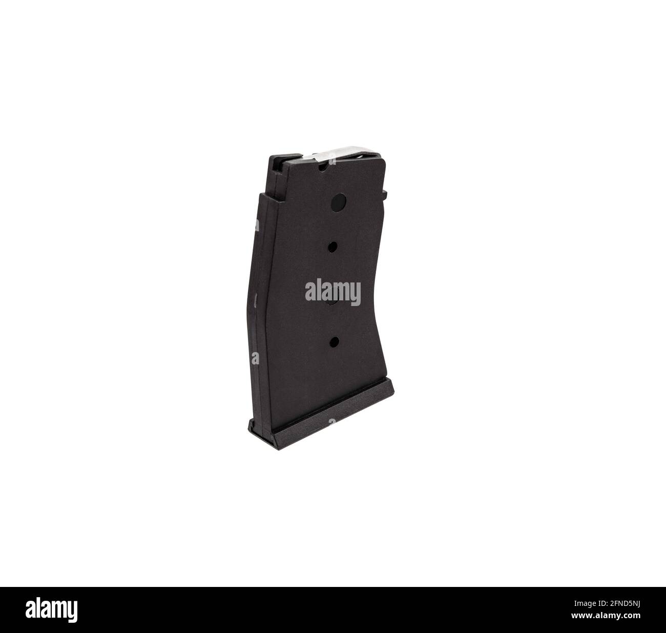 .22wmr rifle magazine isolated on white background Stock Photo - Alamy