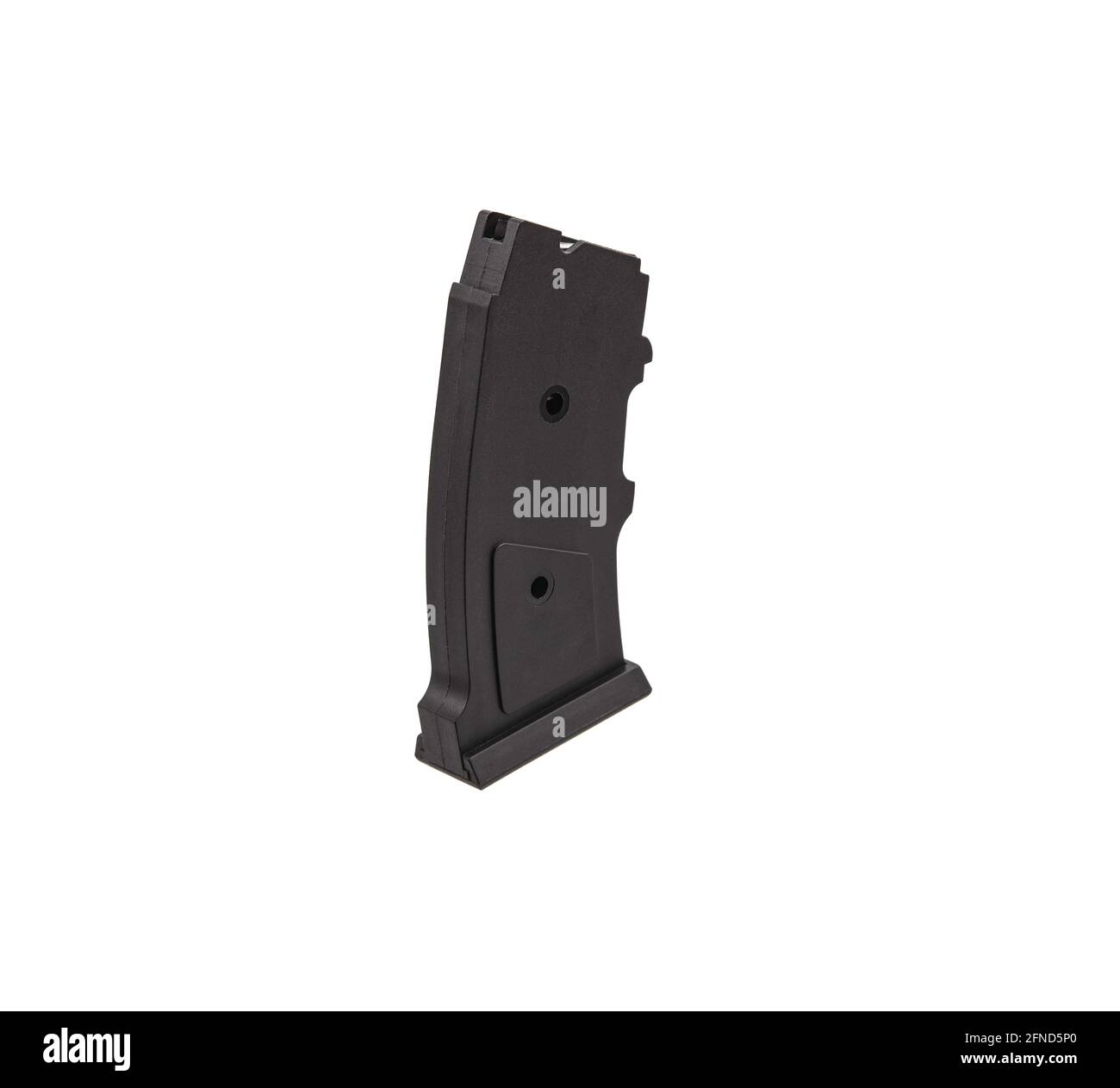 .22lr rifle magazine isolated on white background Stock Photo - Alamy