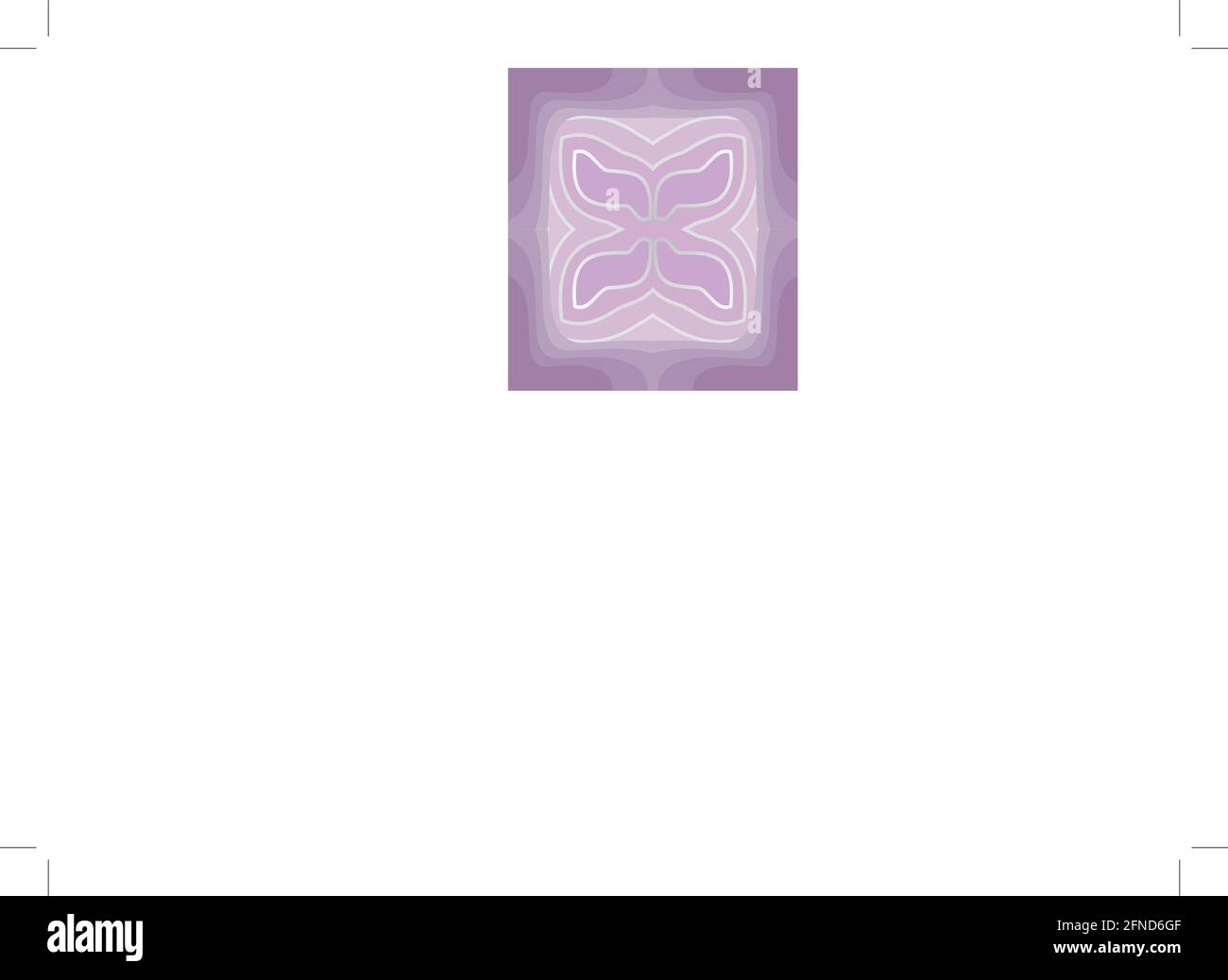 Seamless purple abstract background with overlapping shapes Stock ...