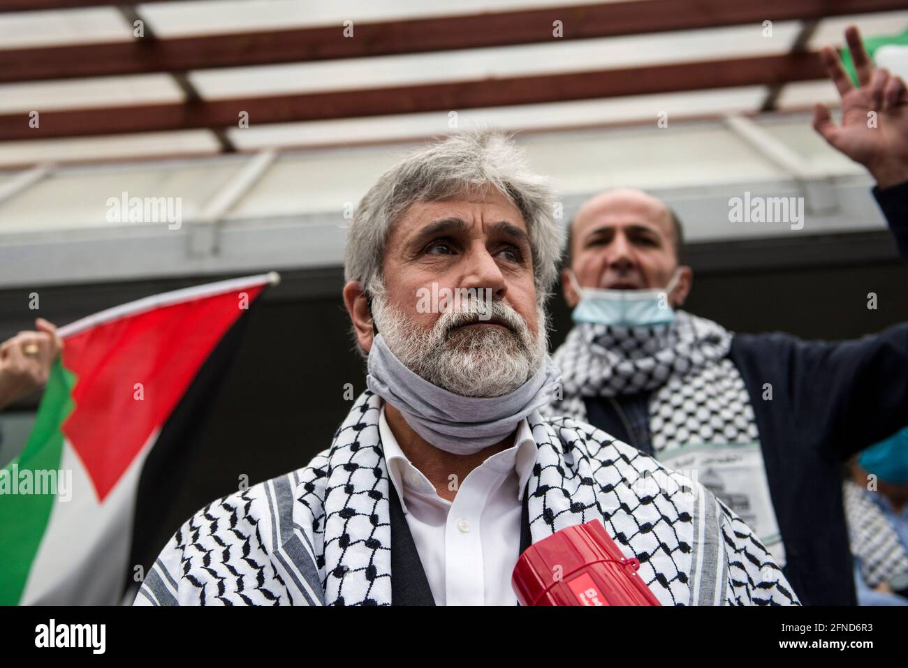 Warsaw, Poland. 16th May, 2021. The ambassador of Palestine, Dr ...