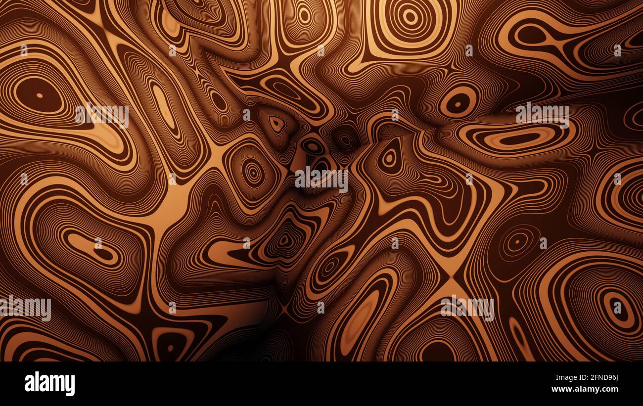 Abstract trippy background. 3D Illustration Stock Photo - Alamy