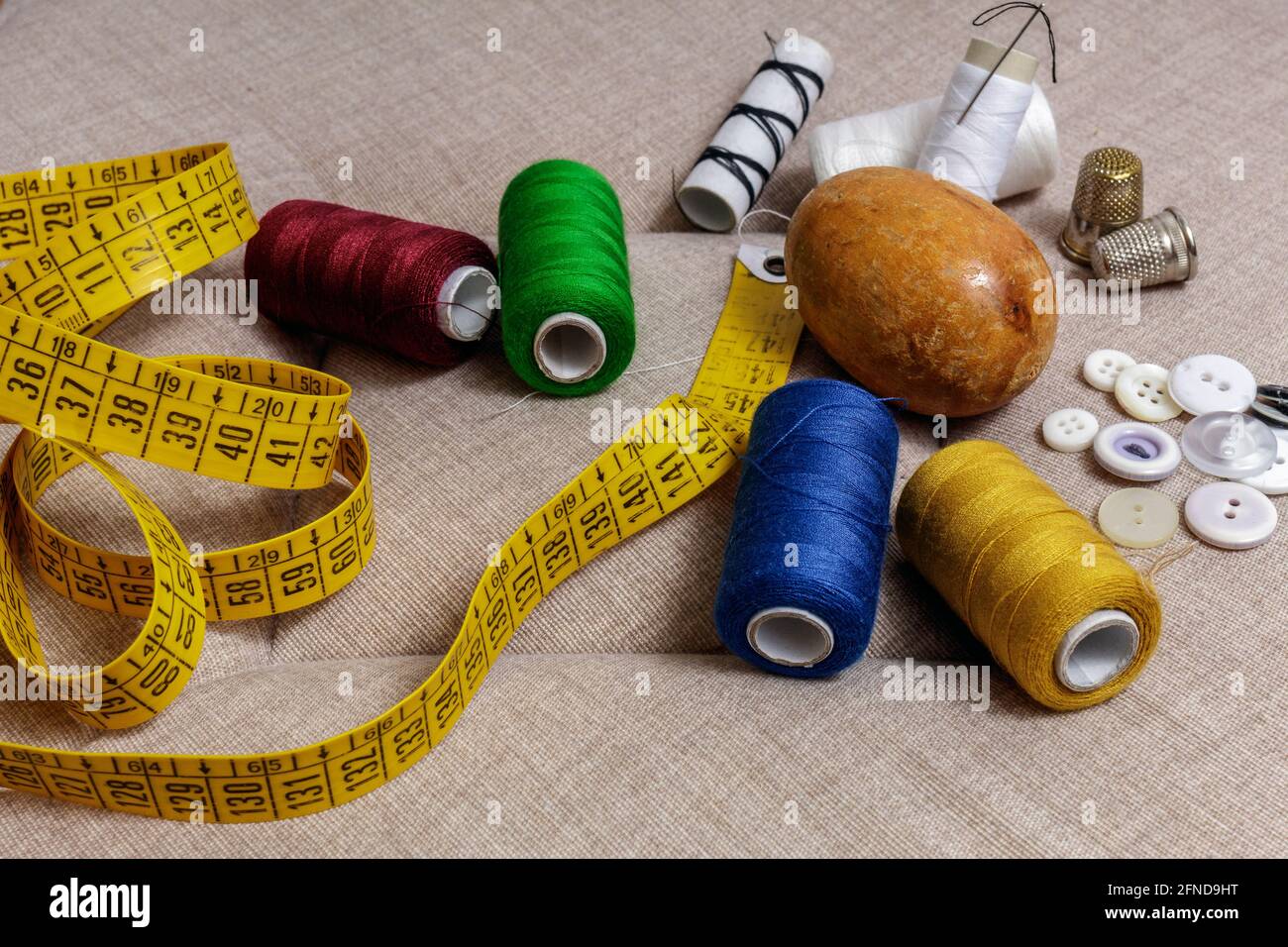A sewing set Stock Photo - Alamy