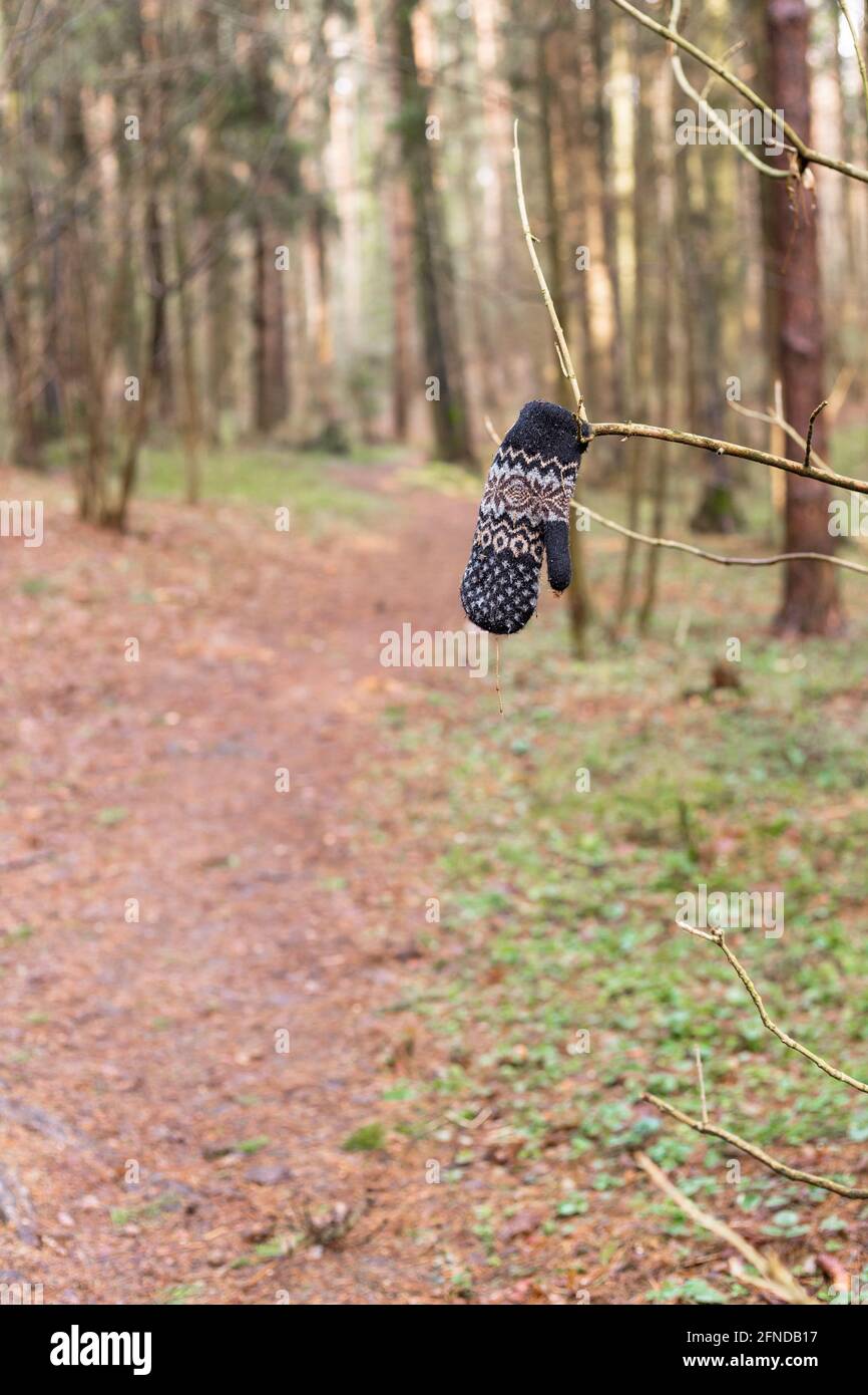 Little Lost Mitten High Resolution Stock Photography and Images - Alamy