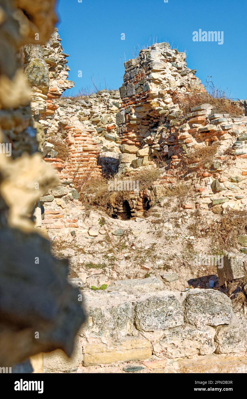 Histria, Romania - Ruins of ancient Greek colony city of Istros ...