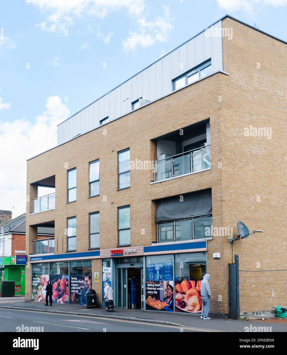 Locals outside small shop in hi-res stock photography and images - Alamy