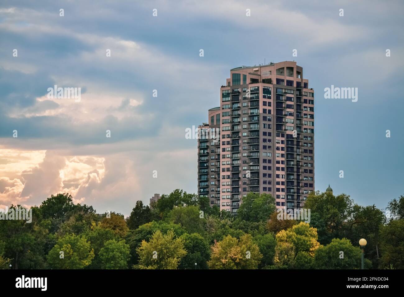 Open Door of Brick Building Stock Photo - Alamy
