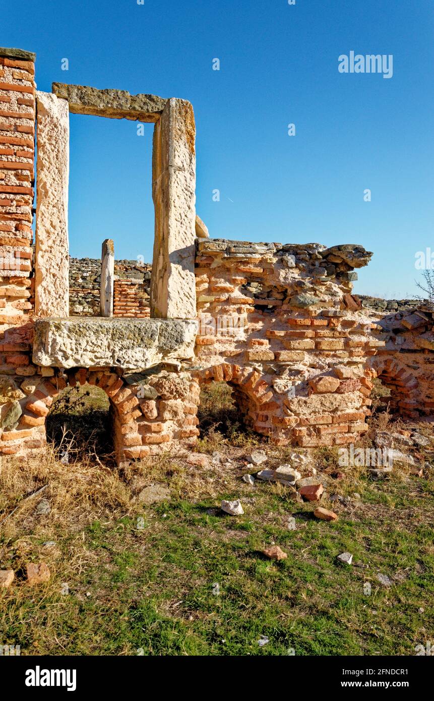 Histria, Romania - Ruins of ancient Greek colony city of Istros ...
