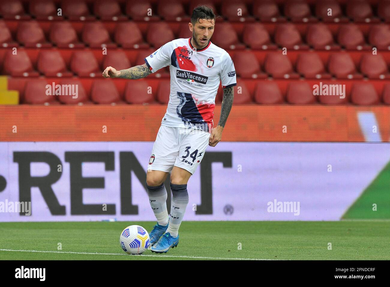 Luca Marrone player of Crotone, during the match of the Italian Serie A ...