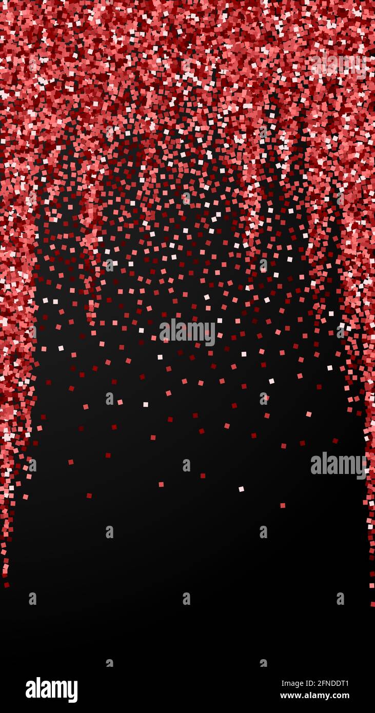 Red gold glitter luxury sparkling confetti. Scattered small gold ...