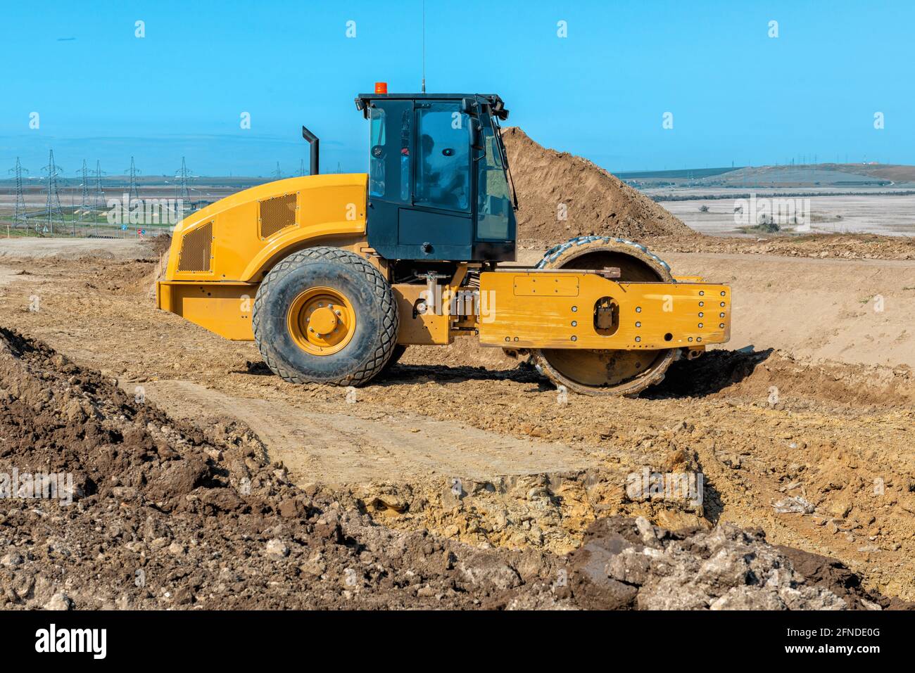 Compaction equipment construction hi-res stock photography and images ...