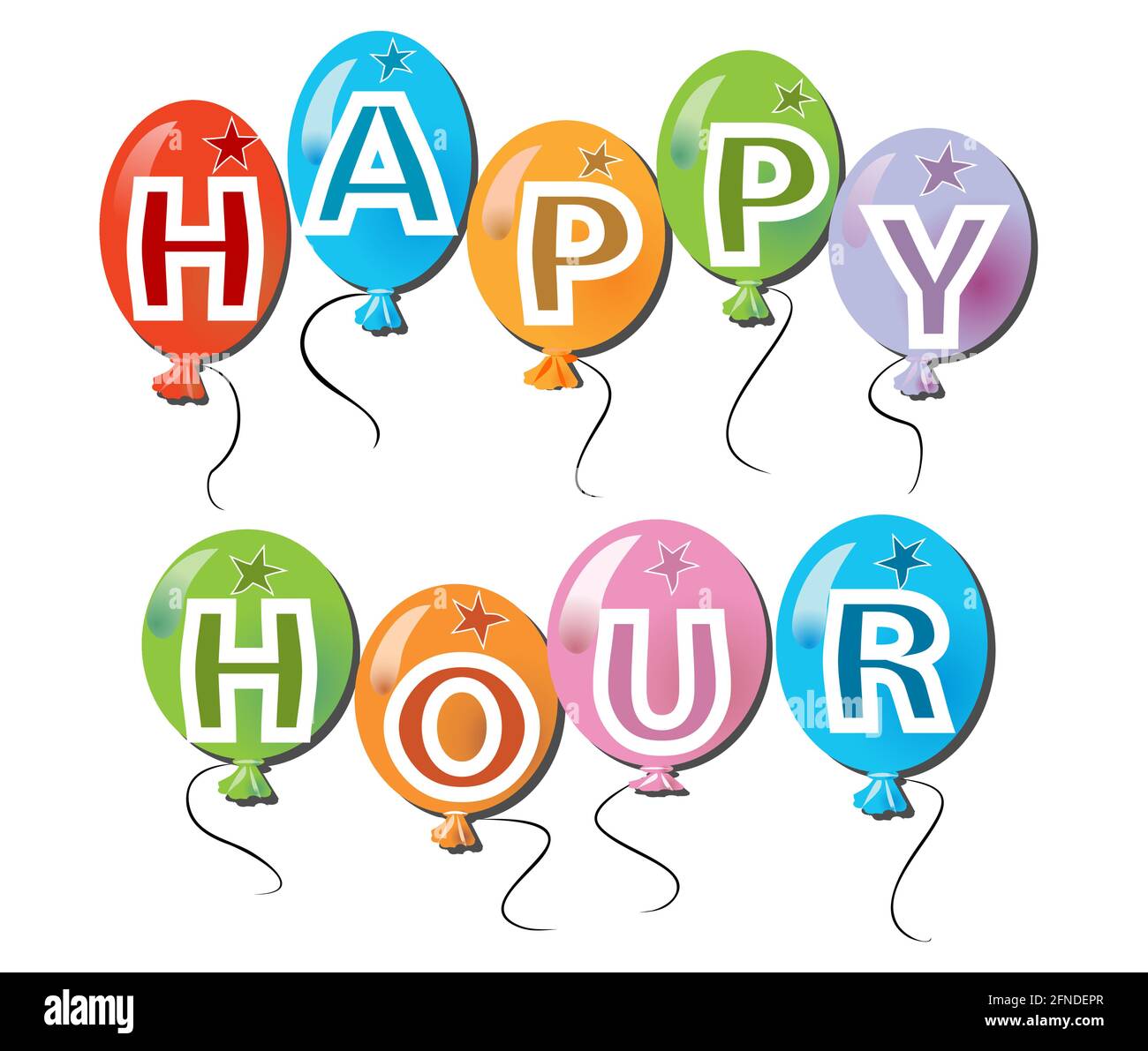 Happy hour business Stock Vector Images - Alamy
