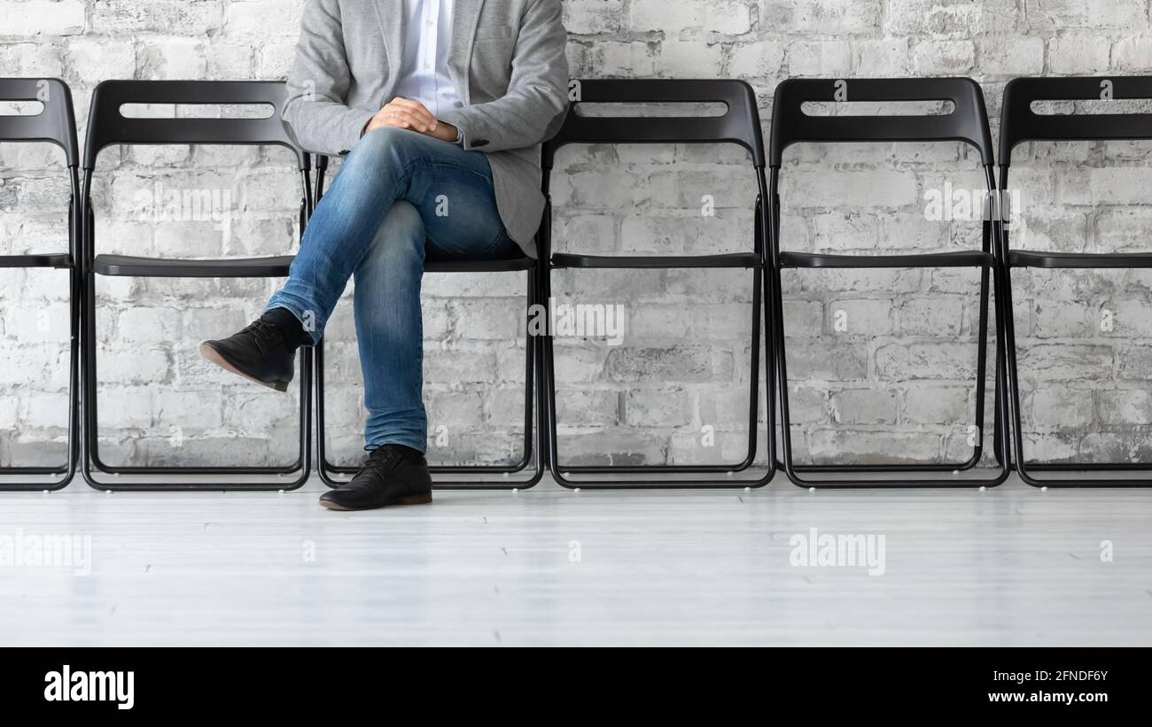 Job interview candidate man hi-res stock photography and images - Alamy