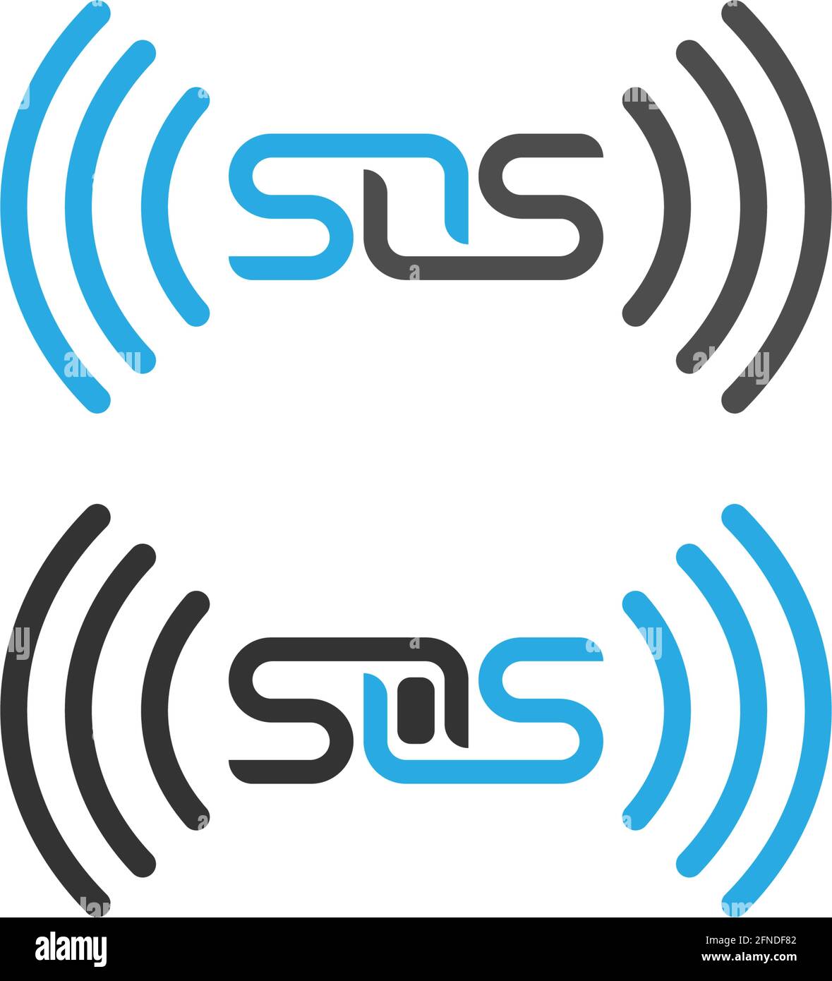 SOS symbol icon design concept vector template illustration Stock ...