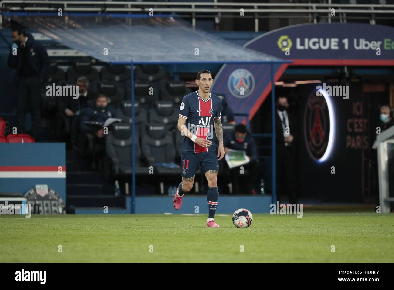 Angel Di Maria (PSG) during the French championship Ligue 1 football ...