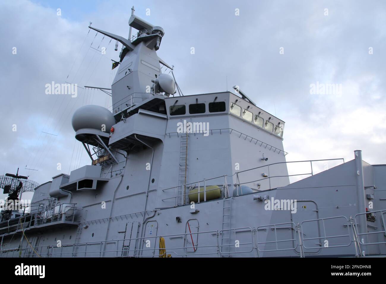 HNLMS Van Amstel (F831), a Karel Doorman-class multipurpose frigate ...